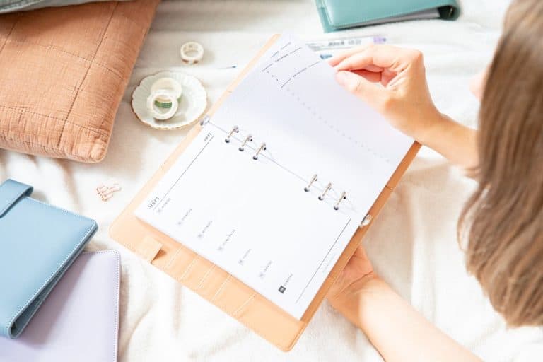 Ringbuch Kalender 25/26 | Ringbuch A5 Nachfüllbar